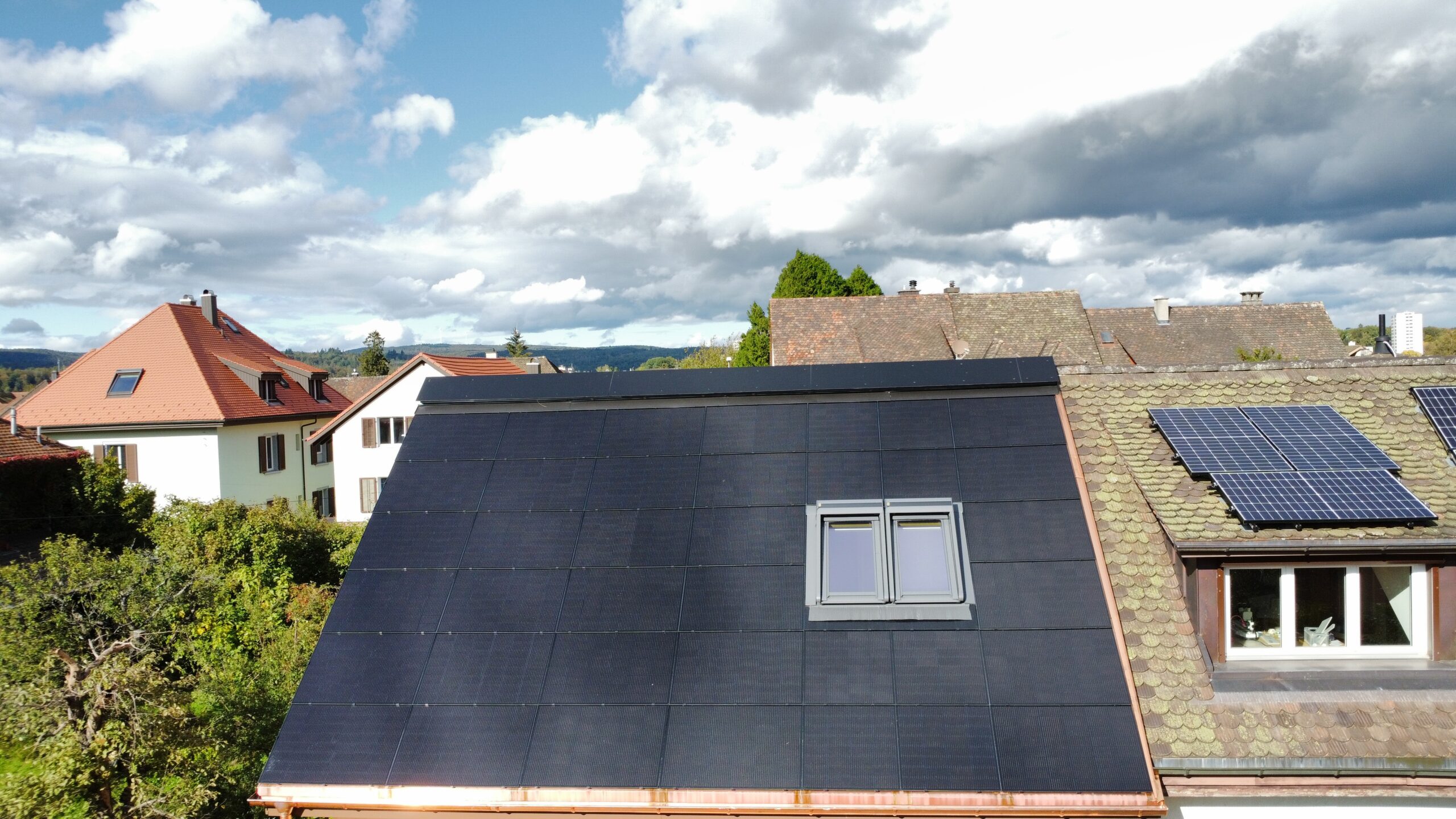 Kleine 3S Anlage in Schaffhausen, 7kWp, Jg. 2024 - solarbau LOWEL